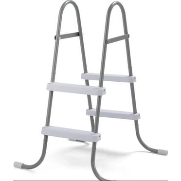 Metal Frame Above Ground Swimming Pool Entry, 4 Step Exit Ladder for 52 ...