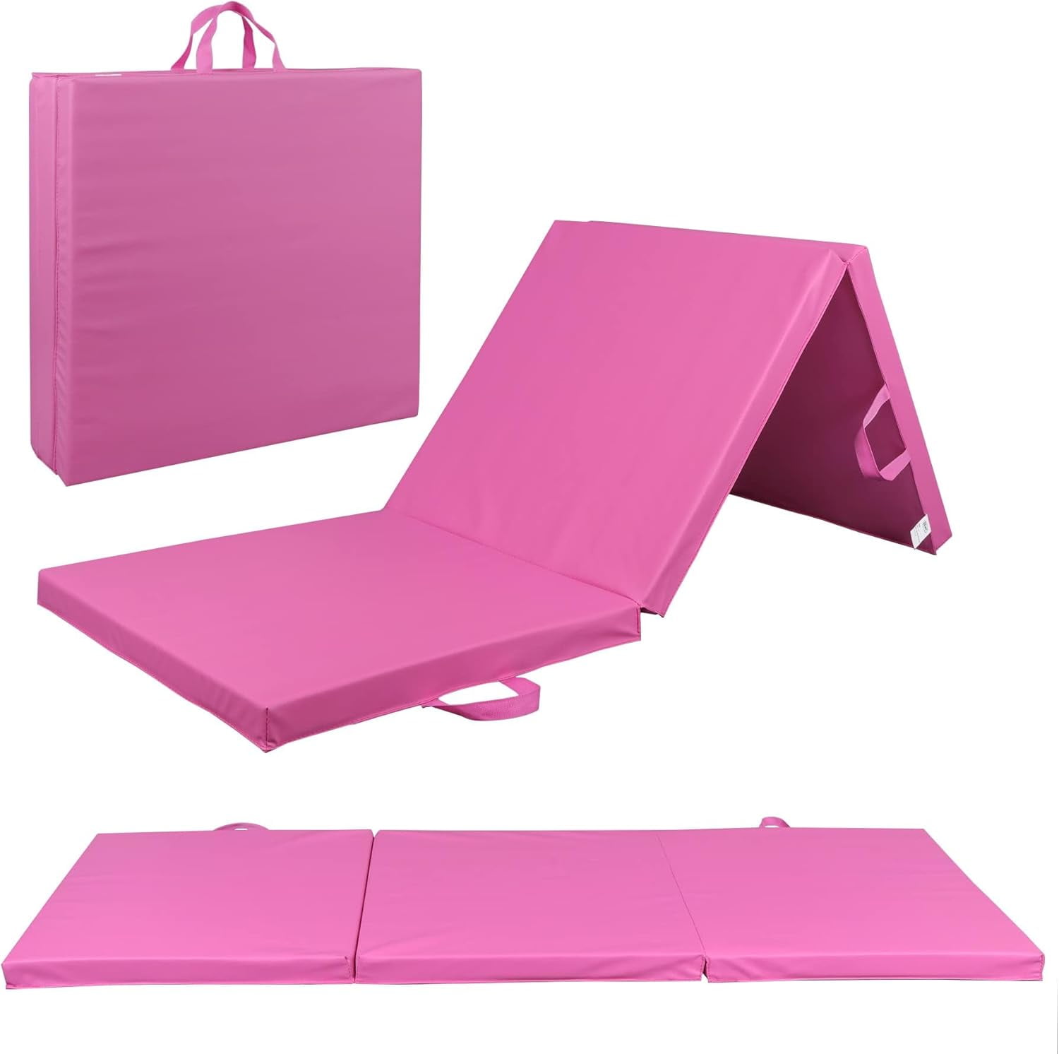 MarketLane Tri-Fold Folding Gymnastics Gym Exercise Aerobics Mat ...