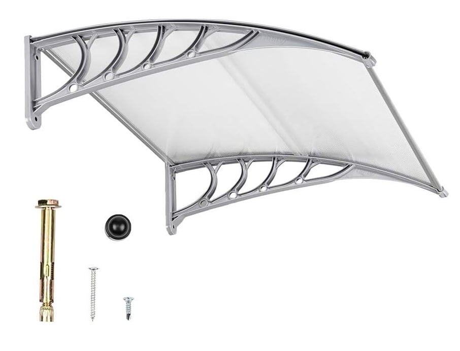 MarketLane Window Awning Door Canopy, Polycarbonate Cover Front Door ...