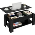 MarketLane Wooden Coffee Table, Lift Top Coffee Table with Large Hidden ...