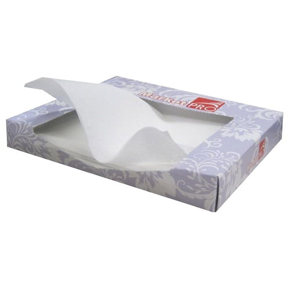MarketPro Sani Hanks Facial Tissue, 7.5" Length x 5" Width | 200 Box ...