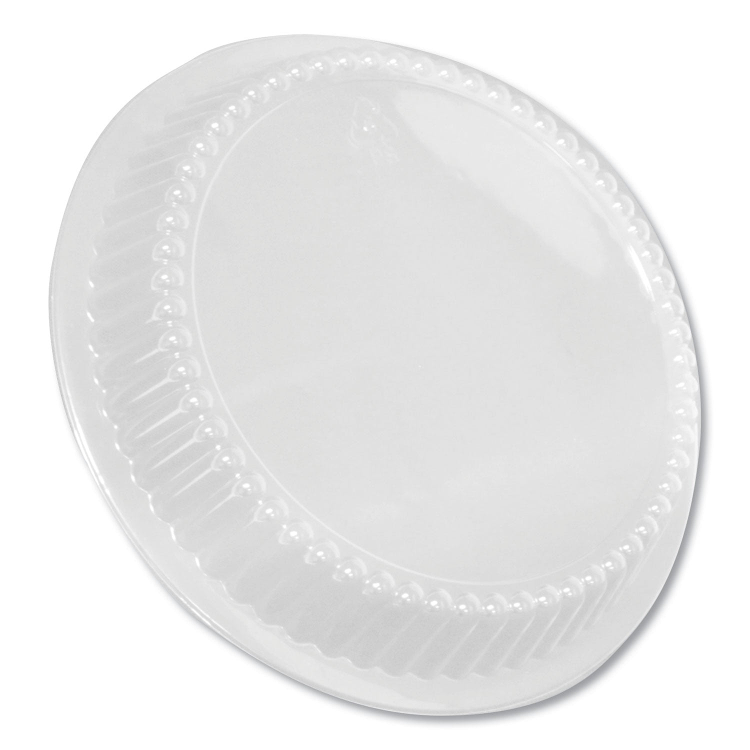 MarketPro Thermoformed Plastic Round Container Lid For 8" Aluminum ...