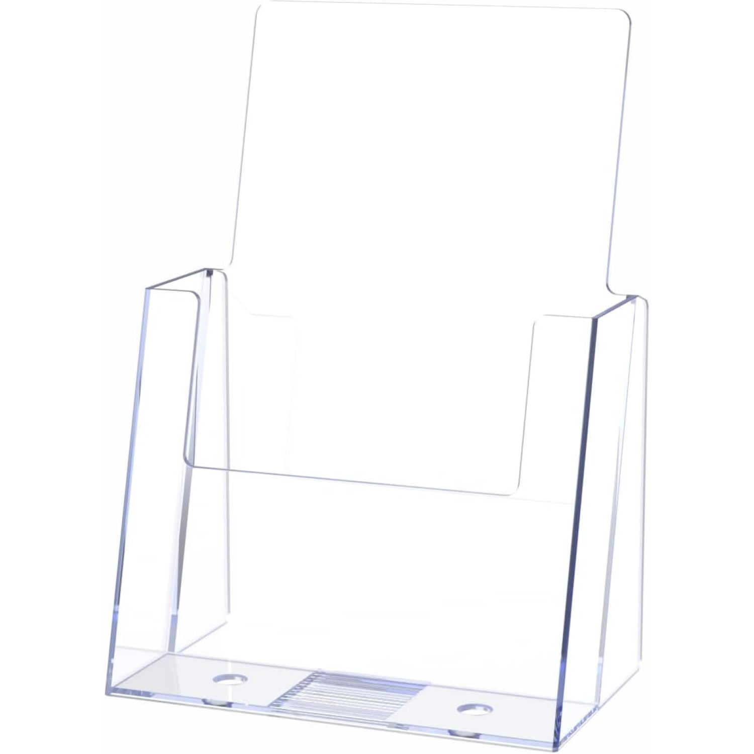 Marketing Holders 10 Pack Brochure Holder for 5.5" Wide Bifolds Clear ...