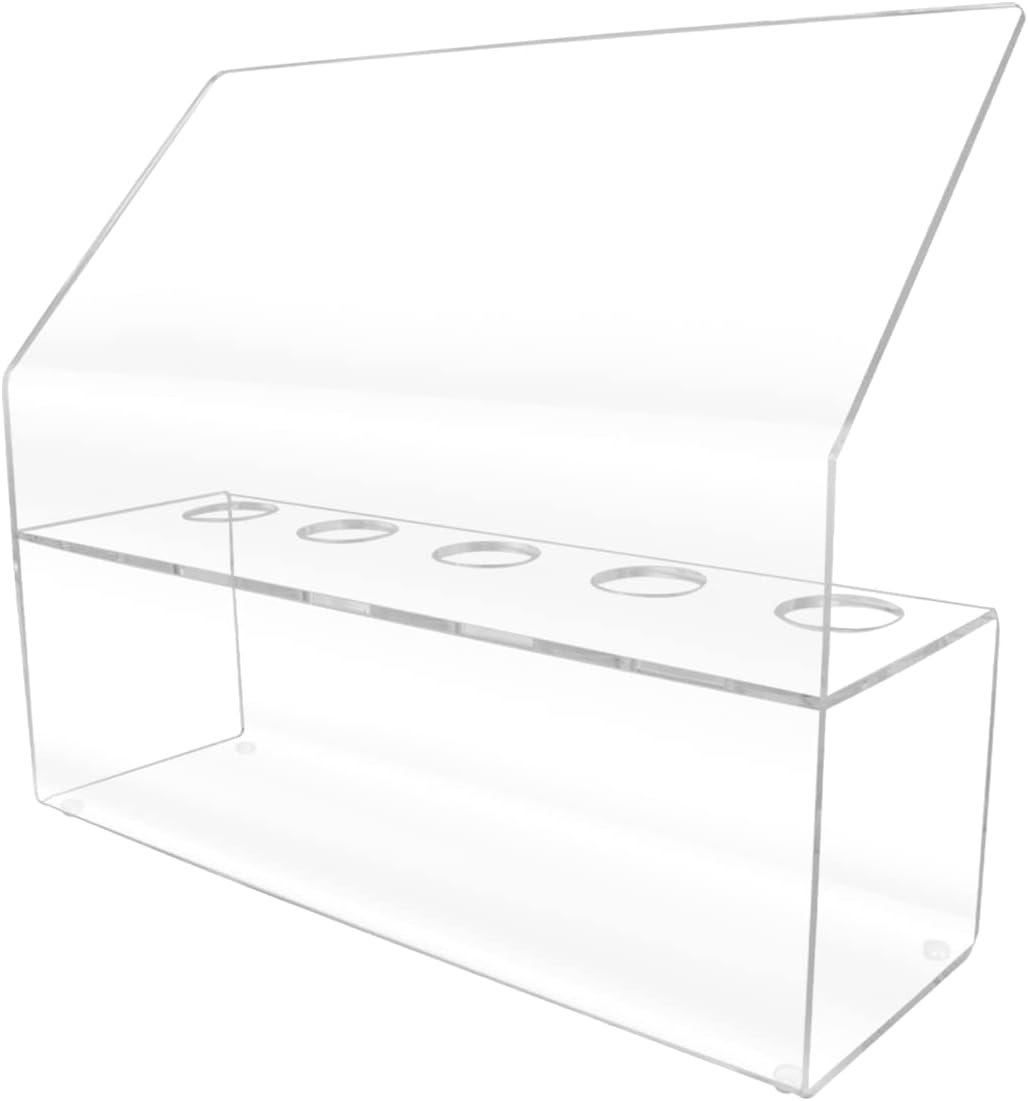 Marketing Holders Ice Cream Cone Holder with Sneeze Guard 19" x 6" x 16 ...