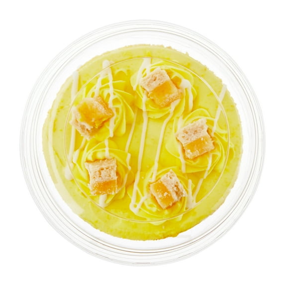 Marketside Lemon Cake 3-Layer 21 oz, Four and a Half Inch Round ...