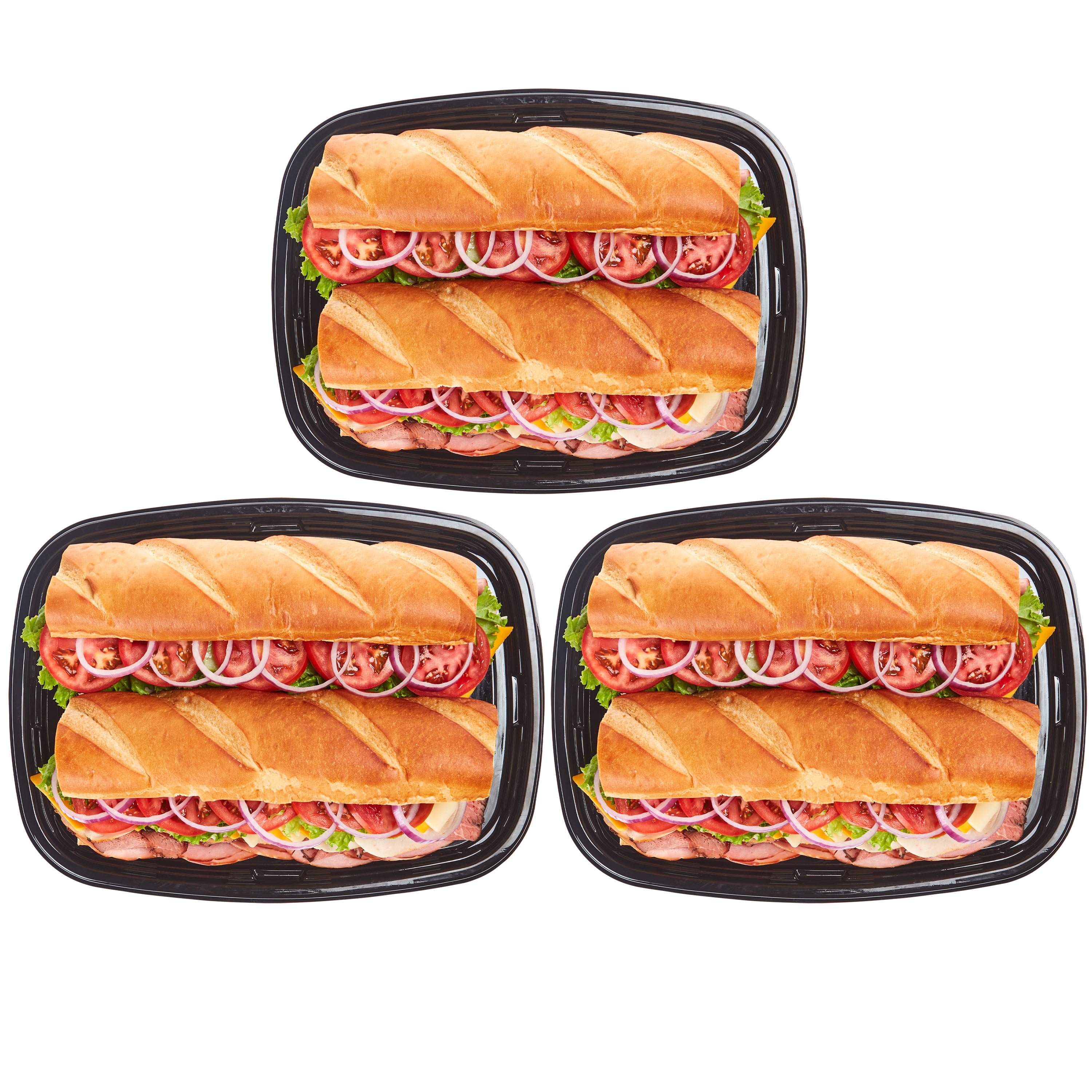 Marketside Fresh Deli Sub Sandwich Tray, 6' - Walmart.com