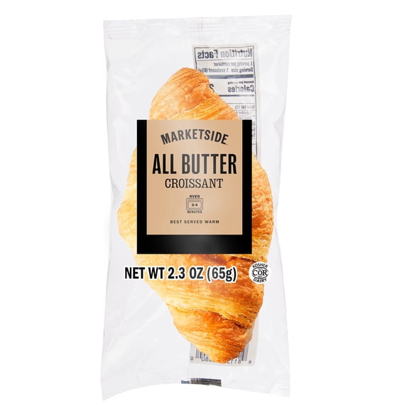 Marketside All Butter Croissants, 2.3 oz Regular Sized, Individually ...