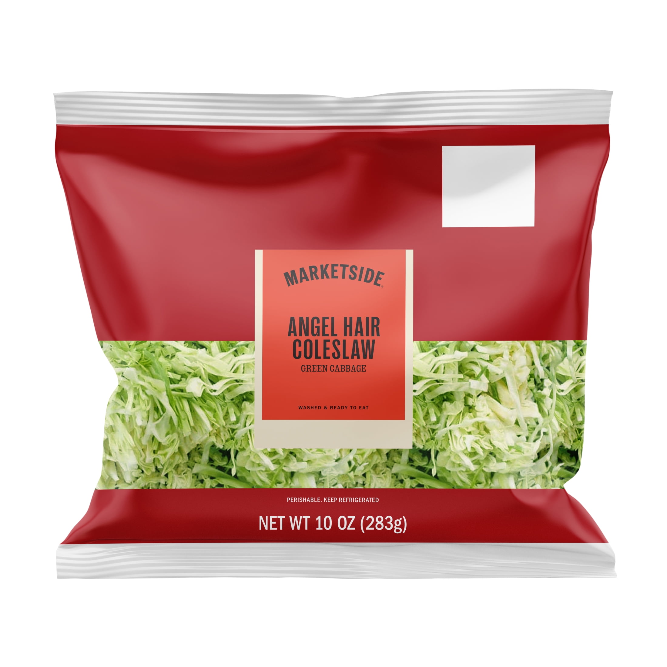 Marketside Angel Hair Cole Slaw, 10 oz, Bag, Fresh - Walmart.com