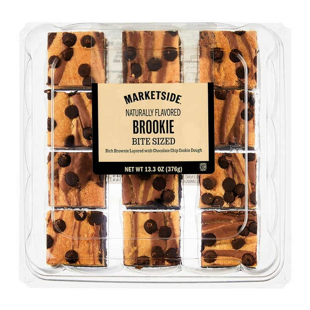 Marketside Bite-Sized Brookie Brownie Squares for Breakroom - Walmart ...