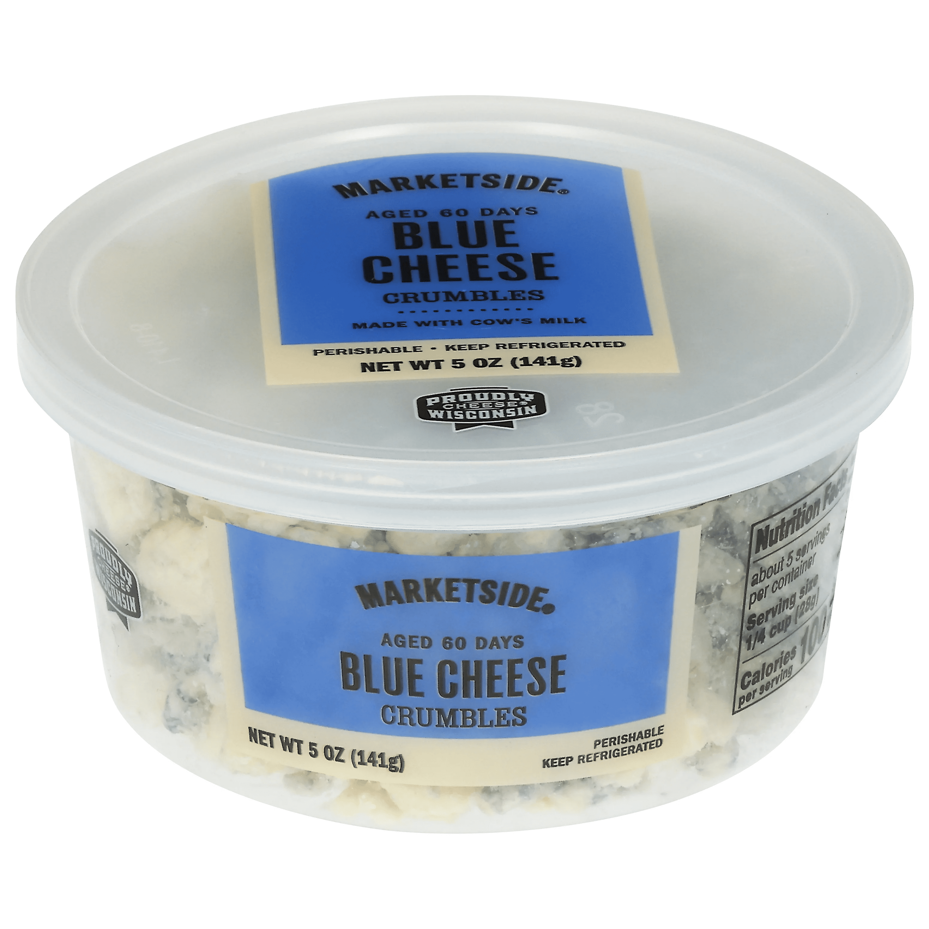 Marketside Blue Cheese Crumble Cup, 5 oz (Refrigerated) - Walmart.com