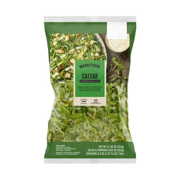 Marketside Caesar Salad Kit for a quick breakroom lunch - Walmart ...