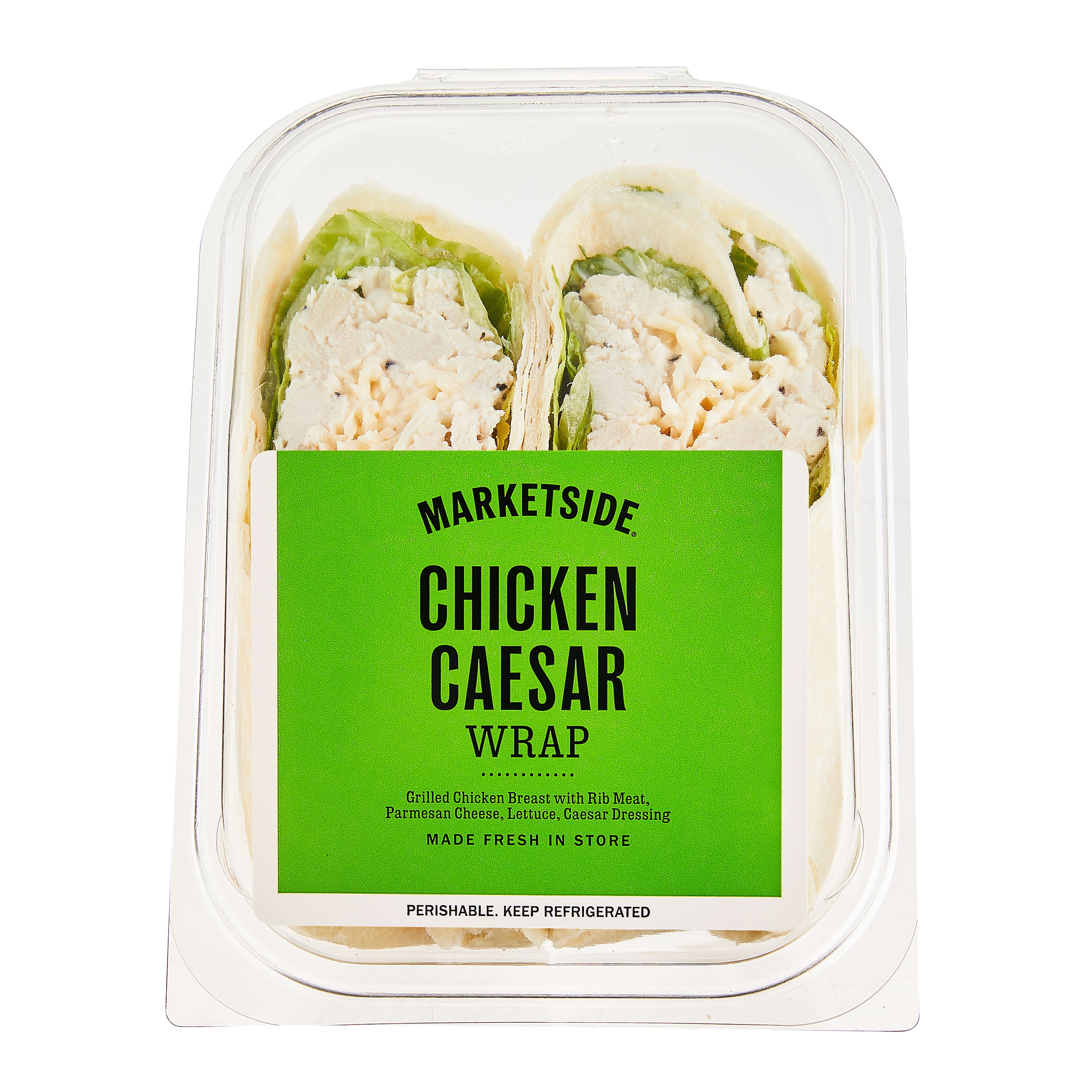 Marketside Chicken Caesar Wrap, 1 Count - Walmart.com