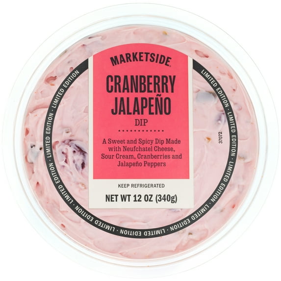 Marketside Cranberry Jalapeno Dip, 12 oz (Refrigerated) - Walmart.com
