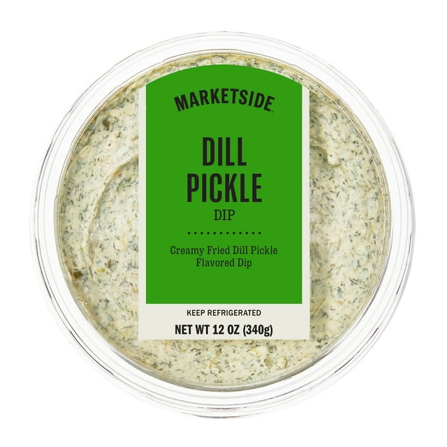 Marketside Dill Pickle Dip, 12 oz Plastic Tub (Refrigerated) - Walmart.com