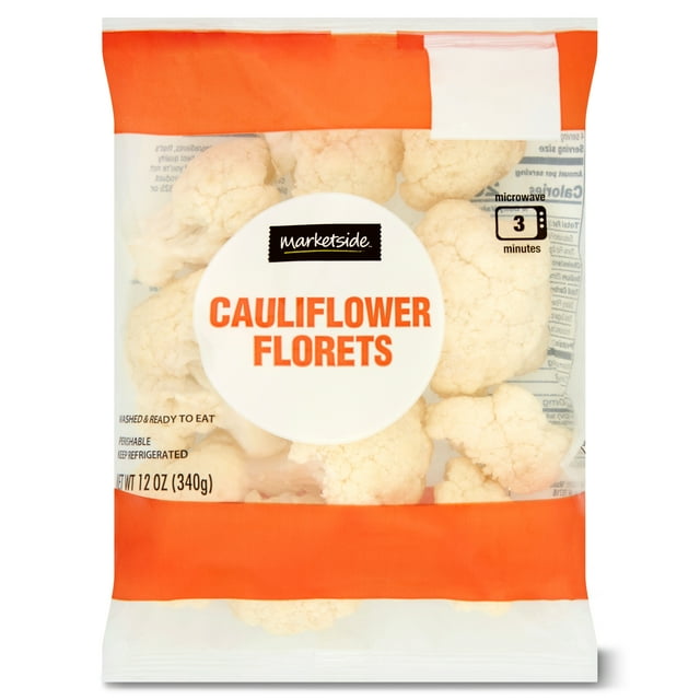 Marketside Fresh Cauliflower Florets, 12 oz - Walmart.com
