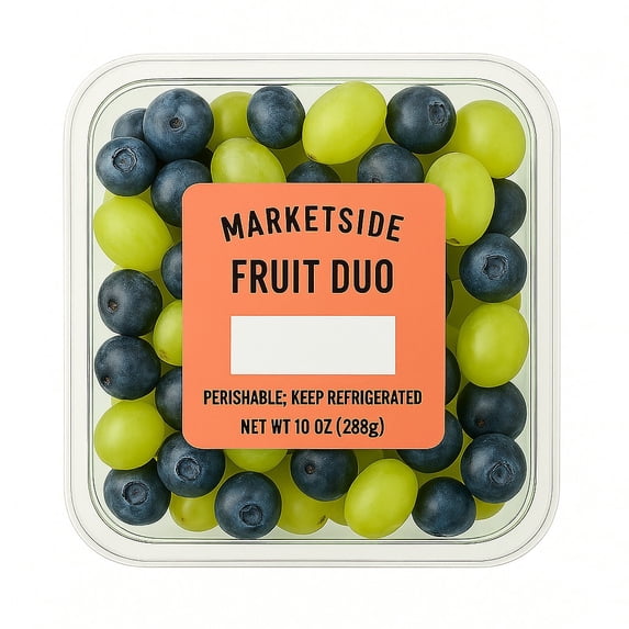 Marketside Fresh Cut Fruit Duo 10 oz Tray with Strawberries and ...