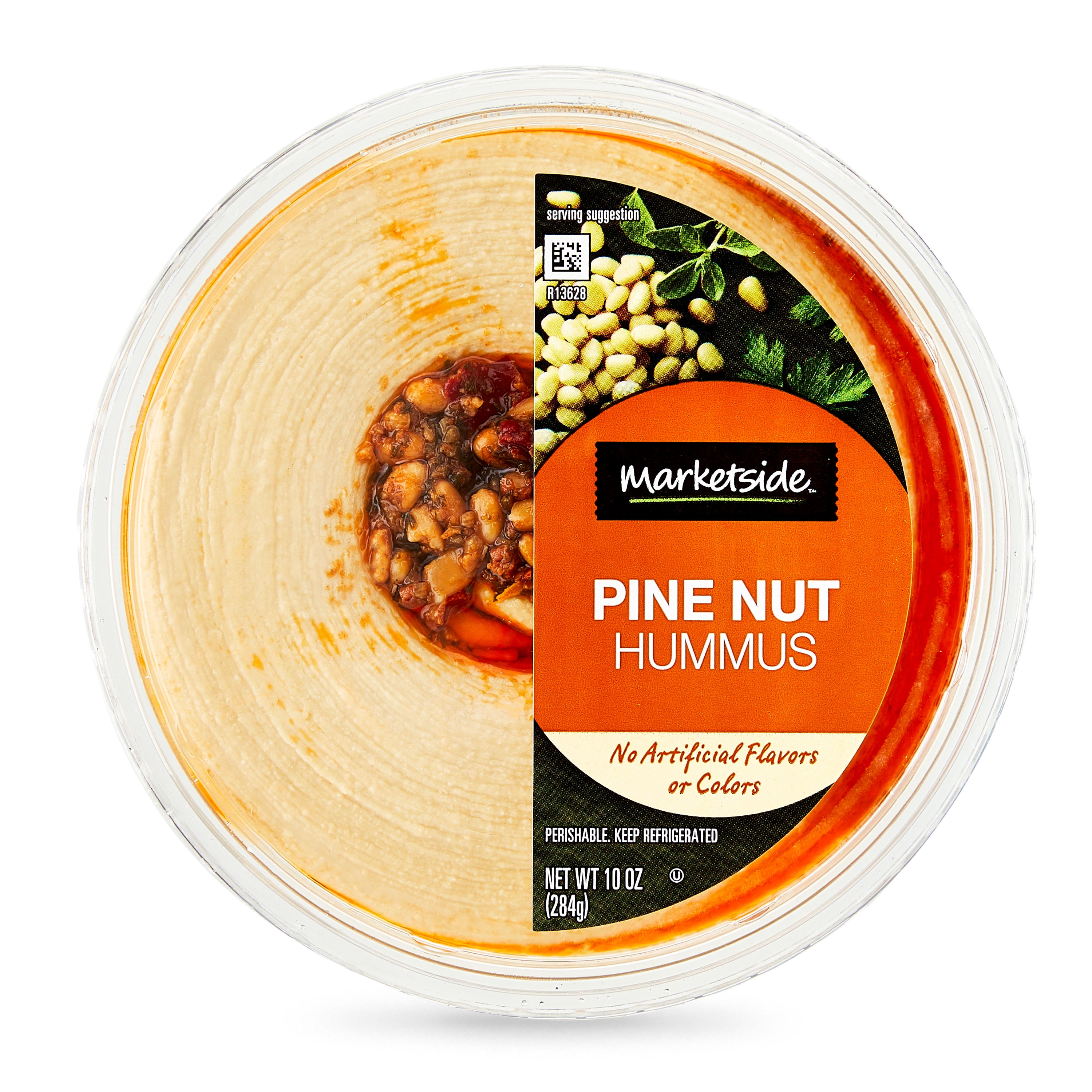 Marketside Gluten-Free, Pine Nut Hummus, 10 oz., Ready to Eat ...