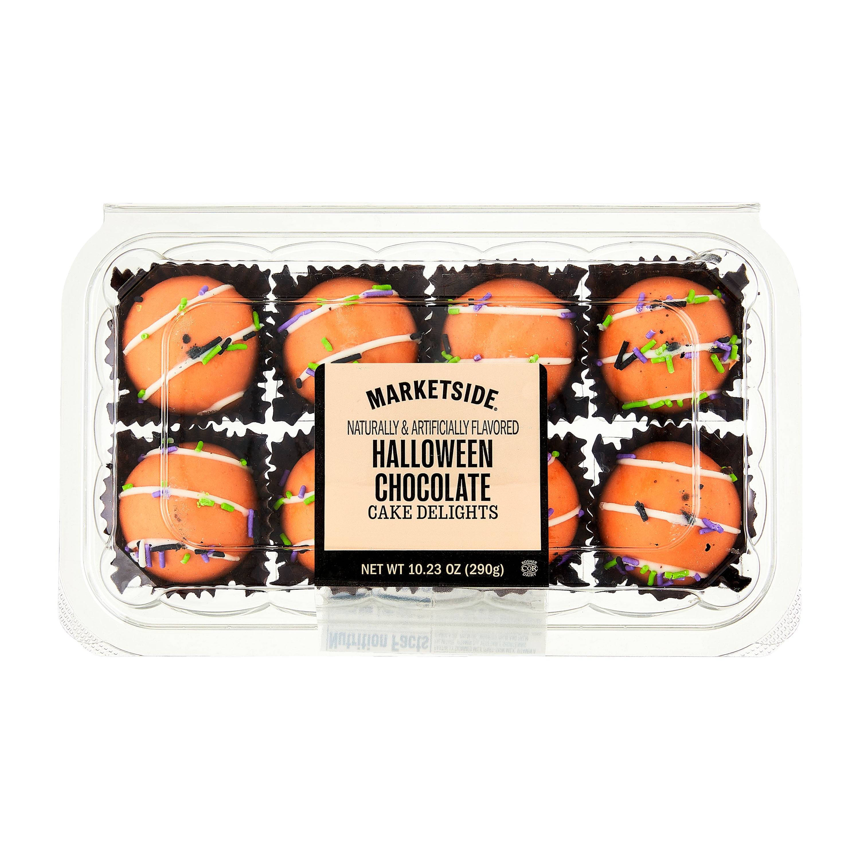 Marketside Halloween Chocolate Cake Delights, 10.23 oz, 8 Count ...