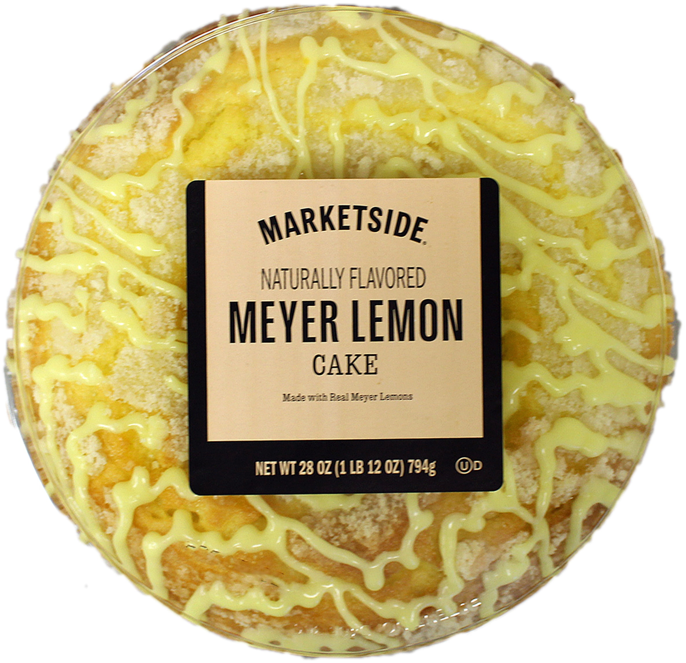 Marketside Meyer Lemon Cake, 28 oz - Walmart.com