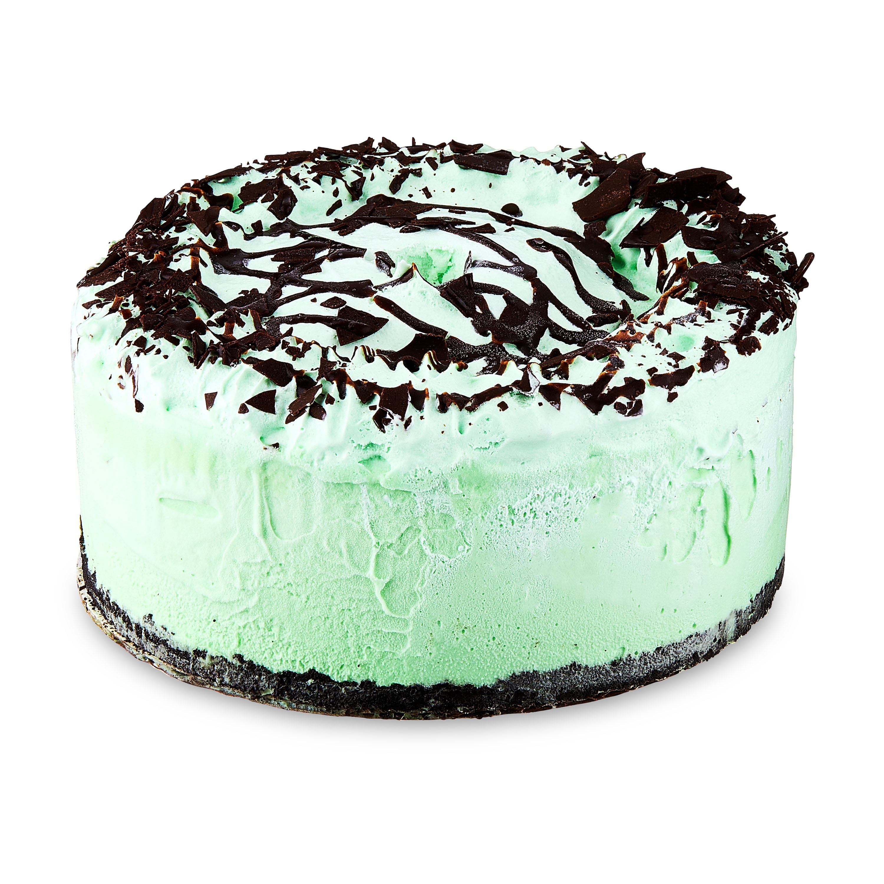 Marketside Mint Chip Ice Cream Cake, Mint Flavored Ice Cream Topped ...