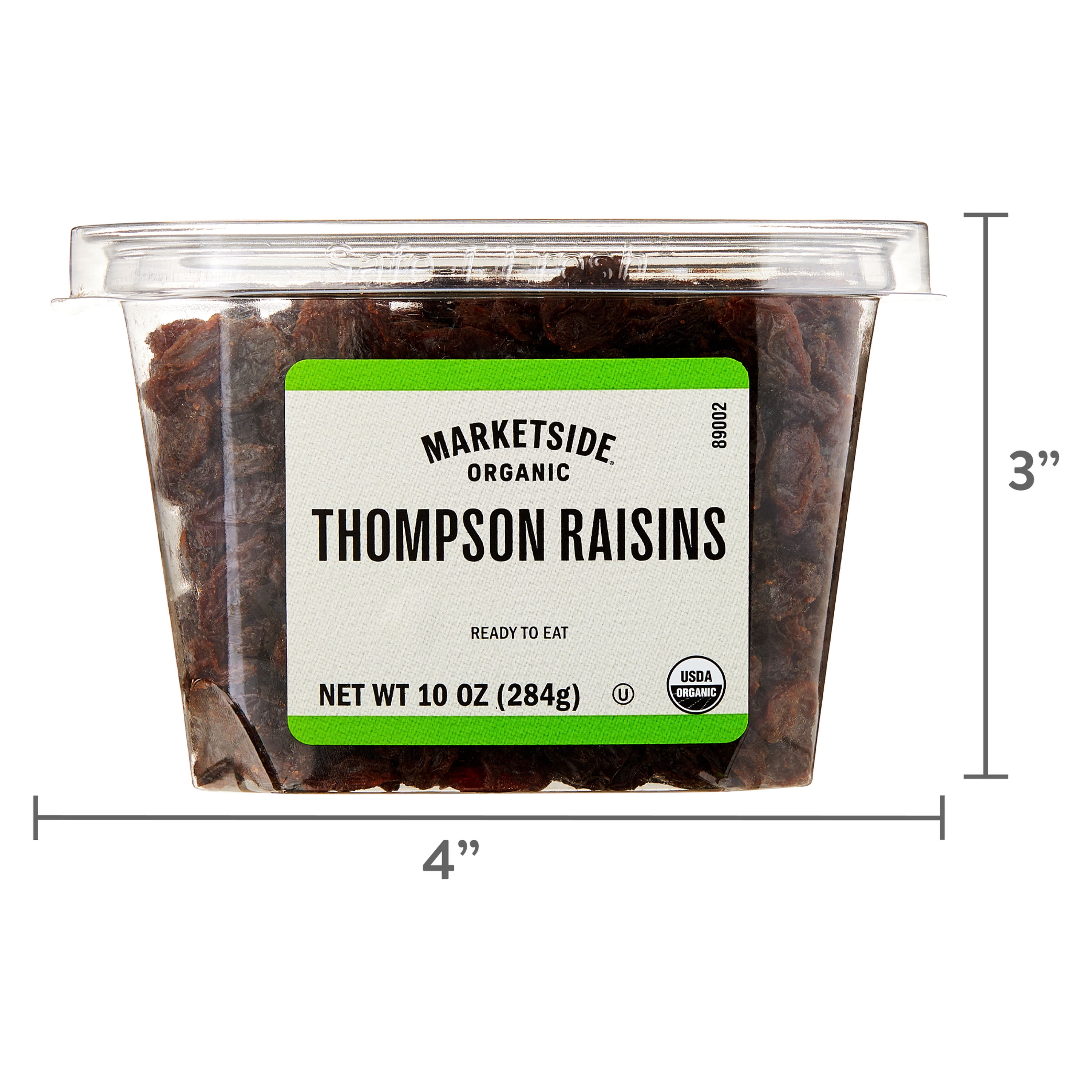 Marketside Organic Raisins, 10 oz - Walmart.com