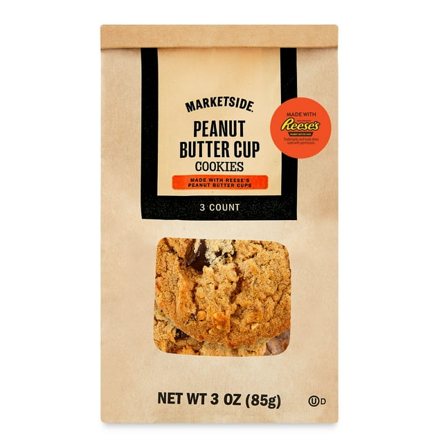 Marketside Peanut Butter Cup Baked Cookies Made with Reese's Peanut ...