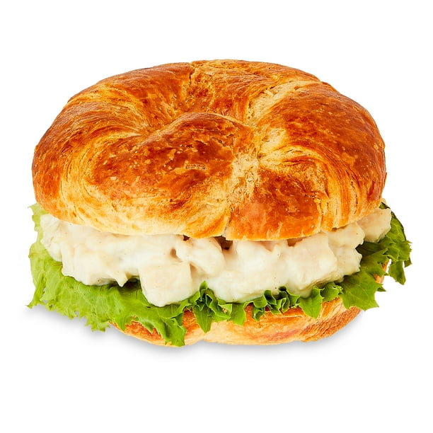 Marketside Rotisserie Chicken Salad Croissant Sandwich, 1 ct - Walmart ...
