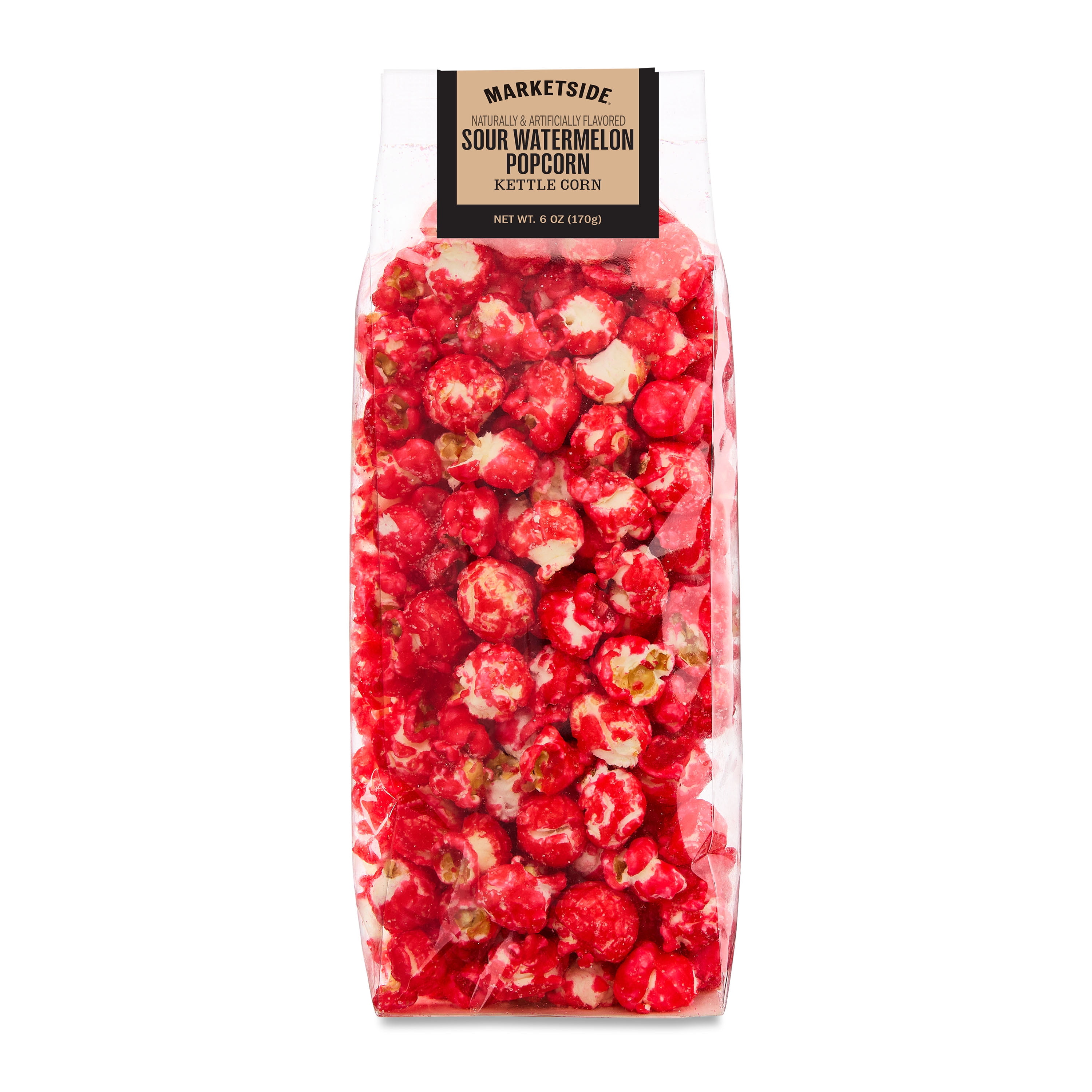 Marketside Sour Watermelon Kettle Popcorn 6 oz Snack with Sour ...