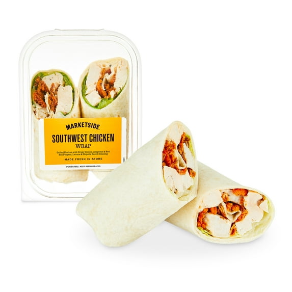 Marketside Southwest Chicken Wrap, 1 Count - Walmart.com