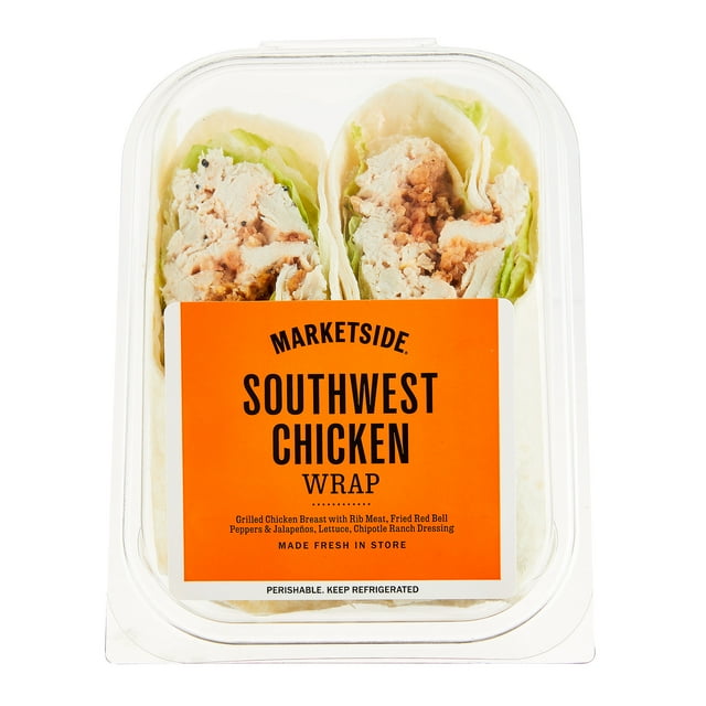 Marketside Southwest Chicken Wrap, 1 ct - Walmart.com
