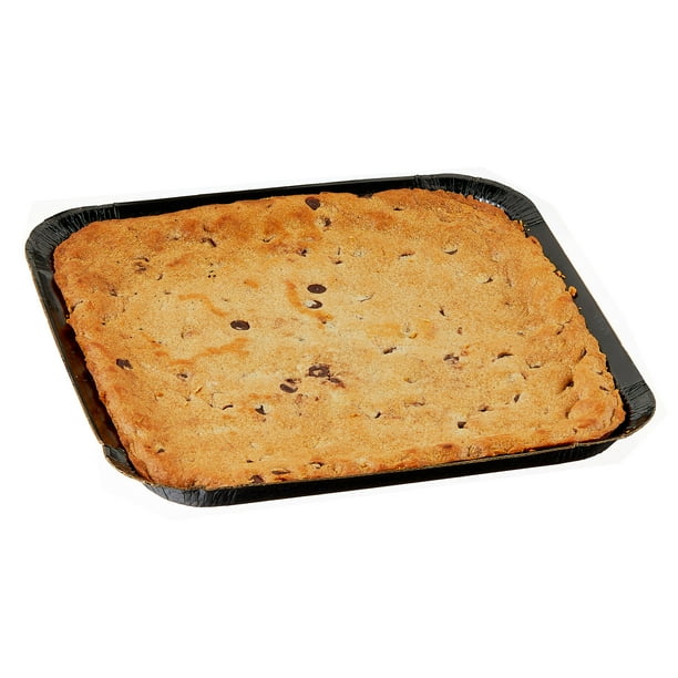 Marketside Square Message Chocolate Chunk Cookie Cake, 32 oz - Walmart ...