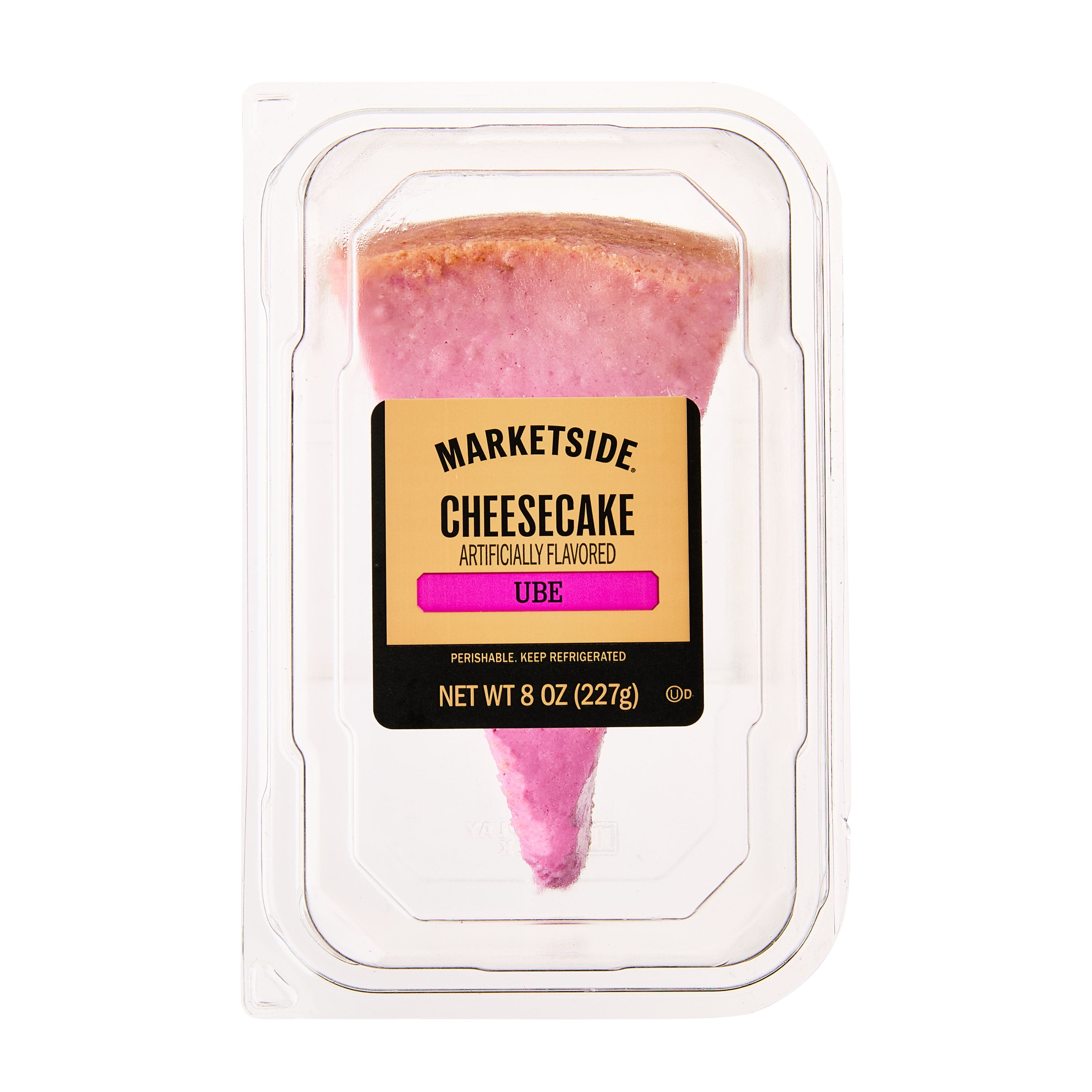 Marketside Ube Cheesecake Slice, 8 oz - Walmart.com