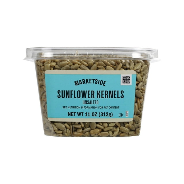 Marketside Unsalted Sunflower Kernels, 11 oz Tub - Walmart.com