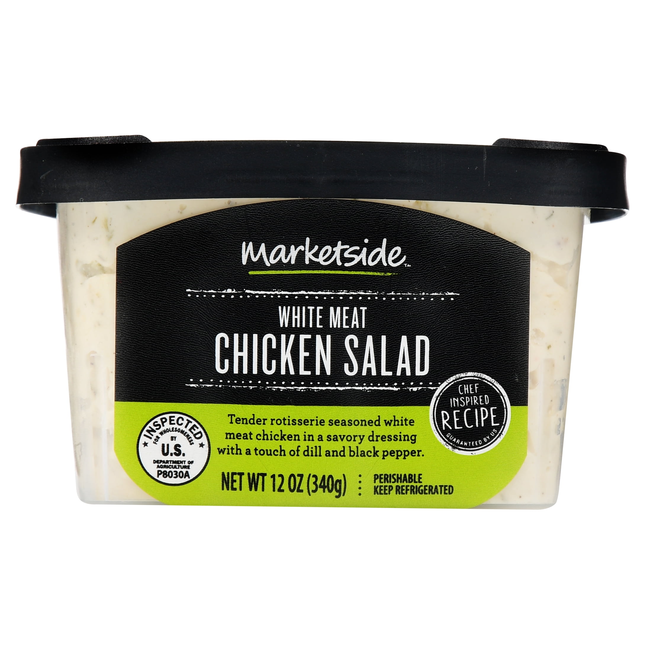 Marketside White Meat Chicken Salad, 12 oz - Walmart.com