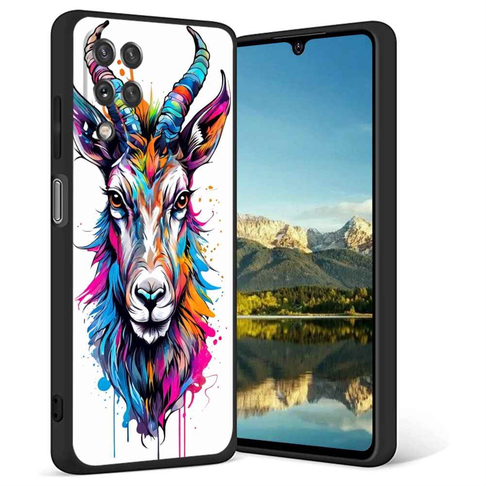 Markhor-face-295 phone case for Samsung Galaxy A12 for Women Men Gifts ...