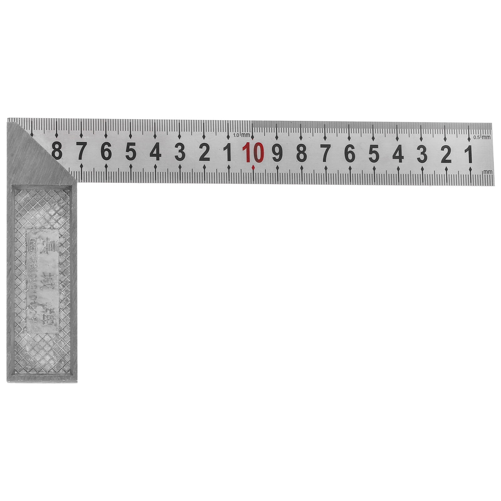 Marking Gauge Angle Square Compact Ruler 20.00X12.30X0.15CM Silver ...