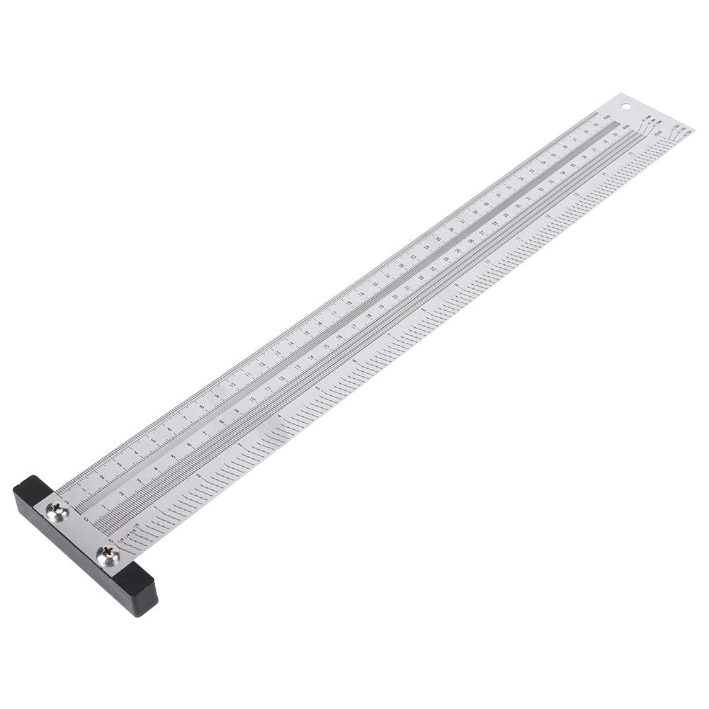 Marking Ruler, Carpenter Measuring Tool Stainless Steel Ruler ...