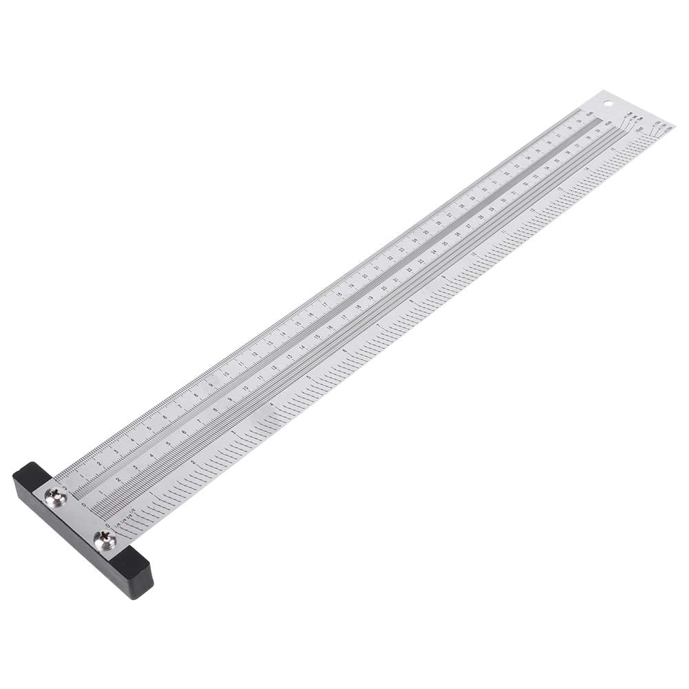 Marking Ruler, Carpenter Measuring Tool Stainless Steel Ruler ...