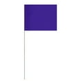 Marking / Survey Flags, 4" X 5" W/21" Wire, Several Colors, Purple ...
