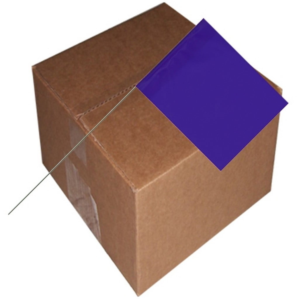 Marking / Survey Flags, 4" X 5" W/21" Wire, Several Colors, Purple ...