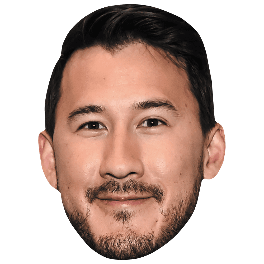 Markiplier (Goatee) Flat Cardboard Face - Walmart.com