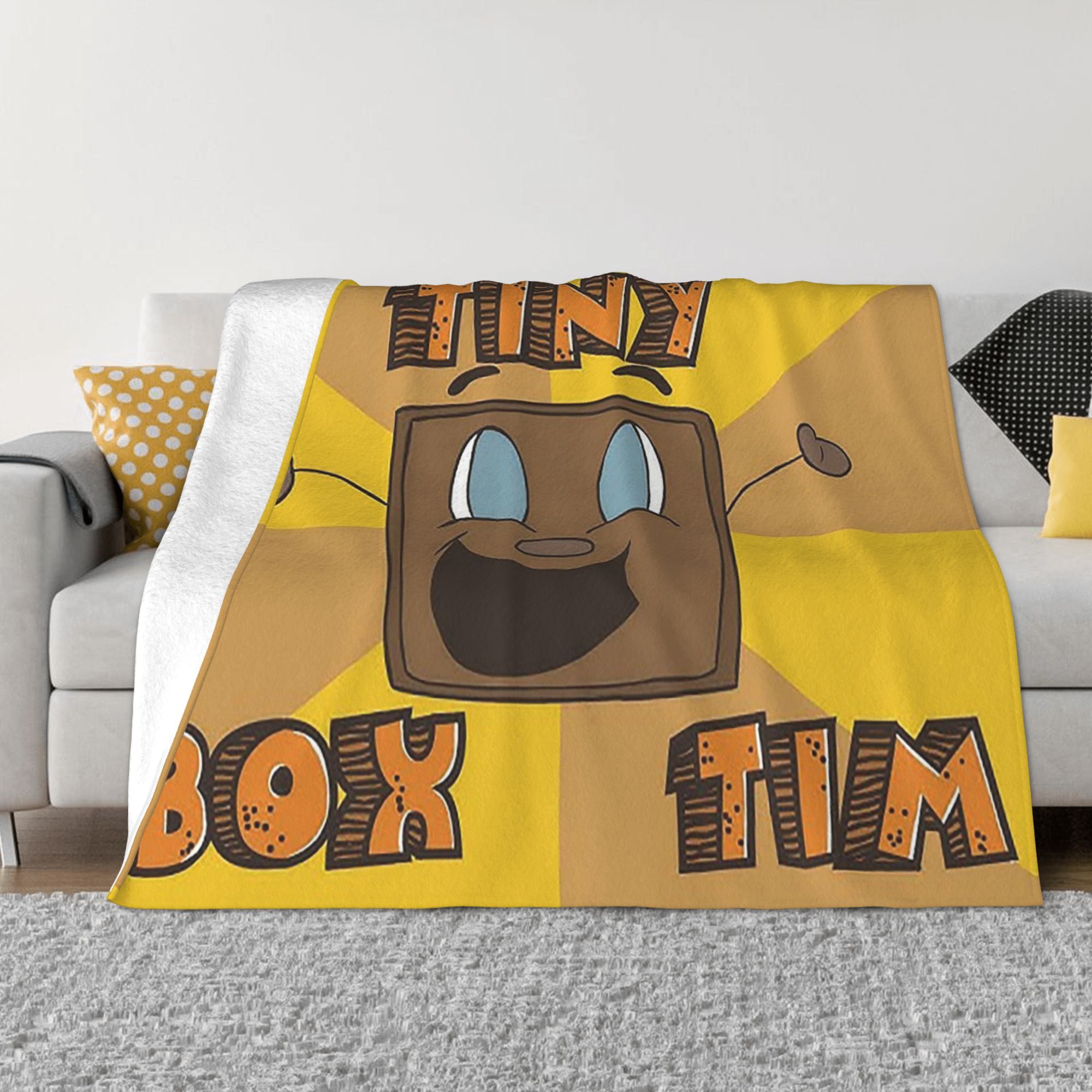 Markiplier Tiny Box Tim Soft Lightweight Bed Blankets Plush Fuzzy Cozy