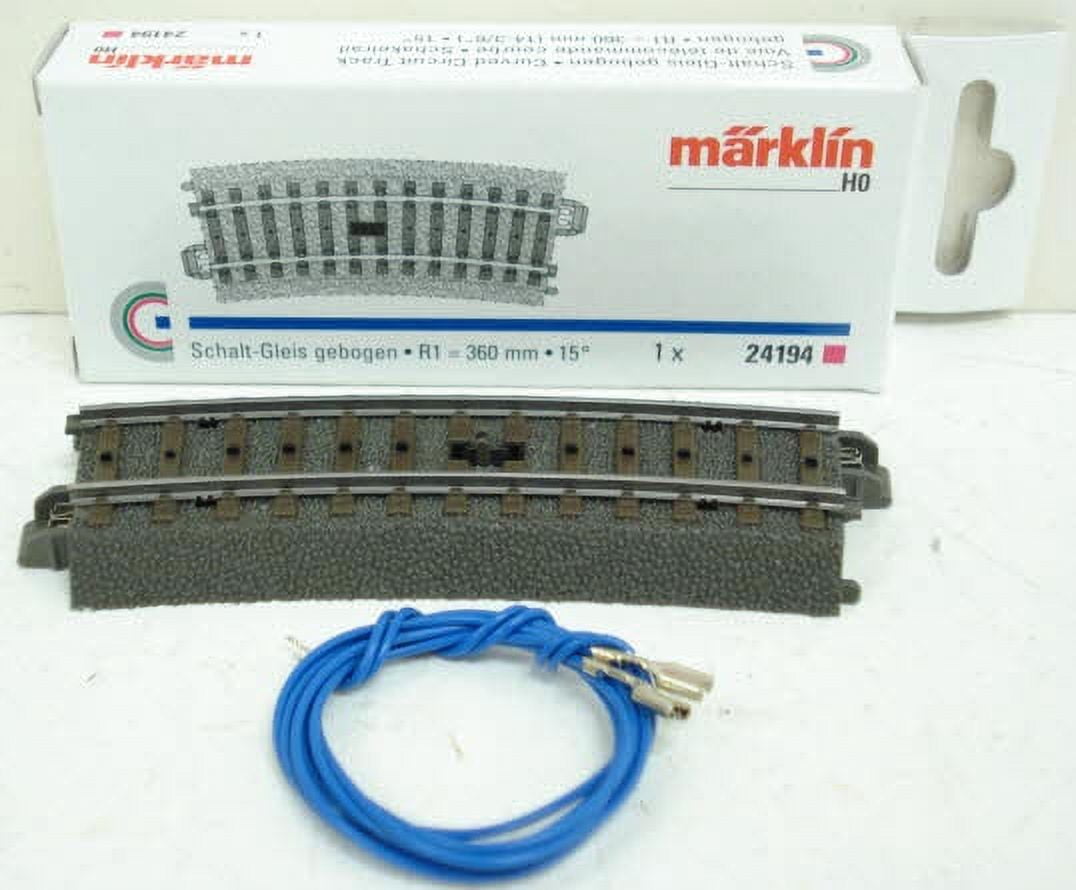 Marklin 24194 Curved R1 C Circuit Track 14-3/16" - Walmart.com