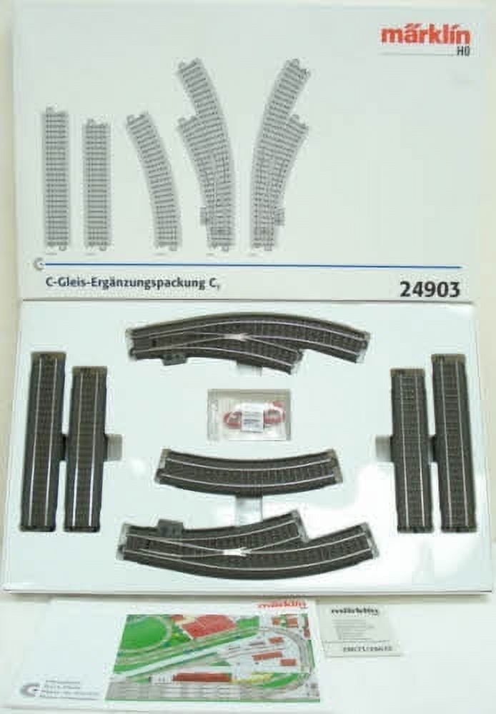 Marklin 24903 HO C3 C Track Extension Set - Walmart.com