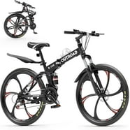 Northwoods Z265 26" Men's Dual Suspension 21 Speed Mountain Bike, Lightweight Alloy Frame ...