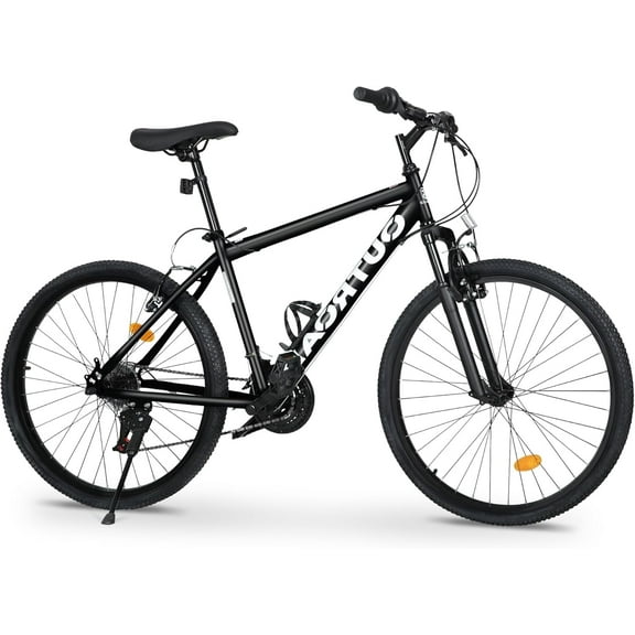 Marknig 26 inch Mountain Bike, 7 Speed Adult Bicycle with High-Carbon ...