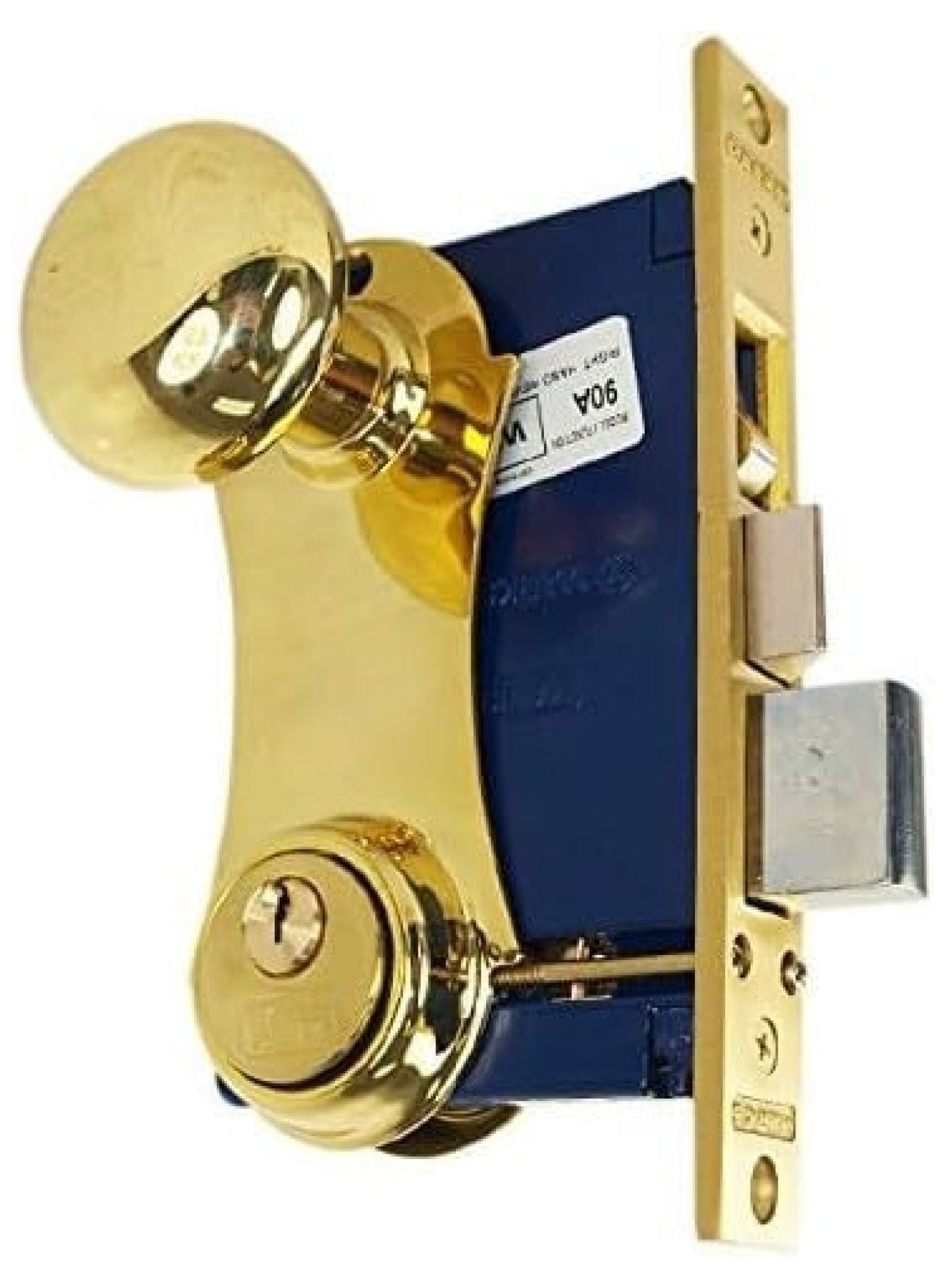 Marks 21AC RHR Double Cylinder Iron Gate Ornamental Knob Plate Mortise ...