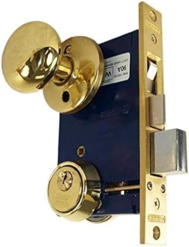 Marks 22AC RHR Double Cylinder Iron Gate Ornamental Mortise Lock Set ...