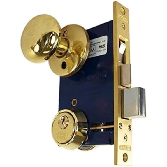 Marks 22AC RHR Double Cylinder Iron Gate Ornamental Mortise Lock Set ...