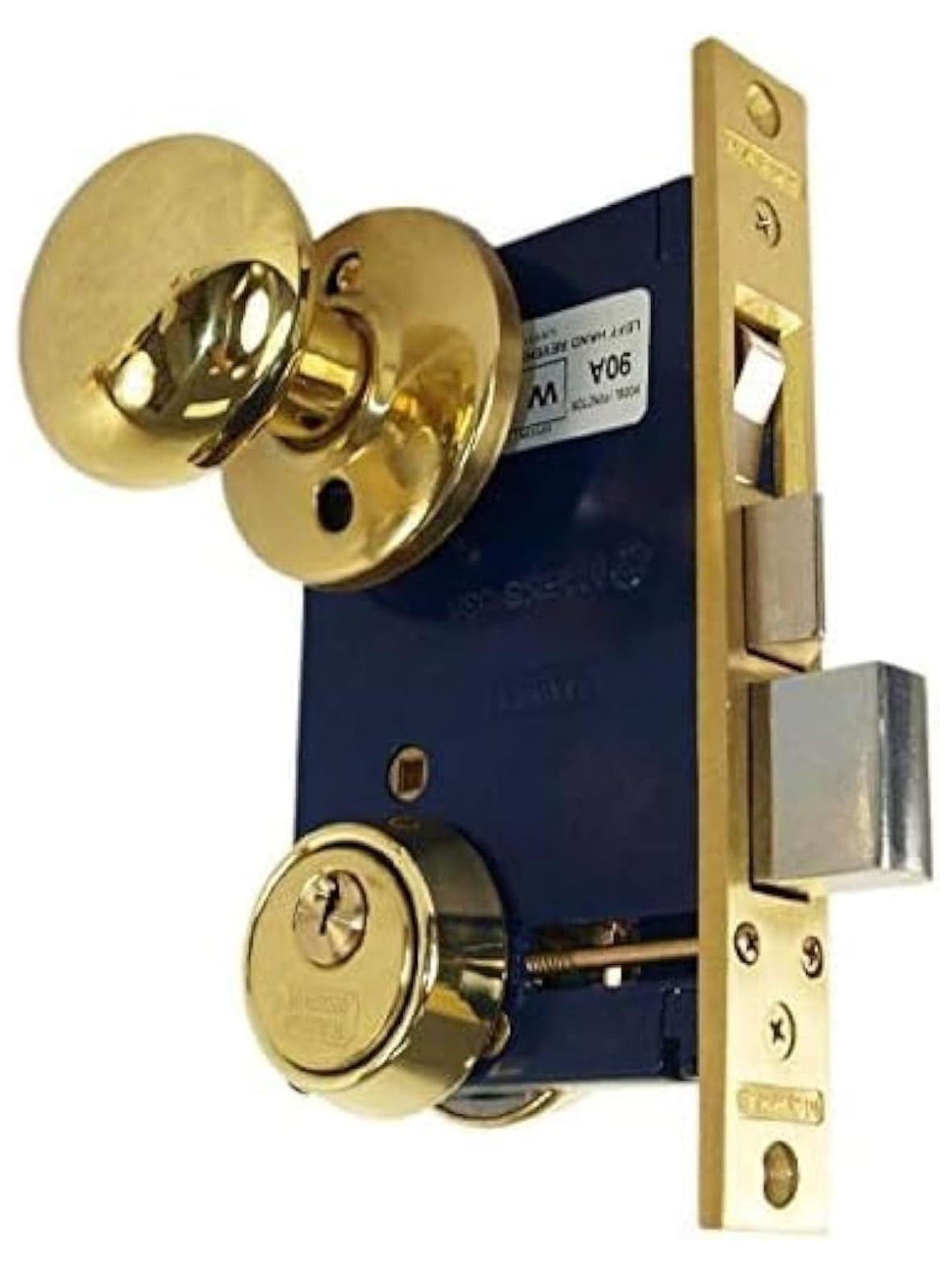 Marks 22AC RHR Double Cylinder Iron Gate Ornamental Mortise Lock Set ...